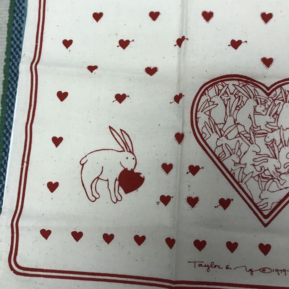 Taylor and Ng | Kitchen | Vintage Taylor Ng Love Heart Rabbits Tea ...